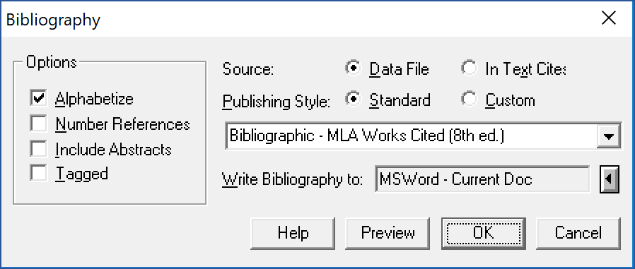 Dr Paper Help: Writing an MLA Works Cited List